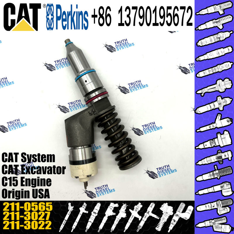 Common Rail Diesel Injector Parts CAT C15 211-3028 Fuel Injector ...