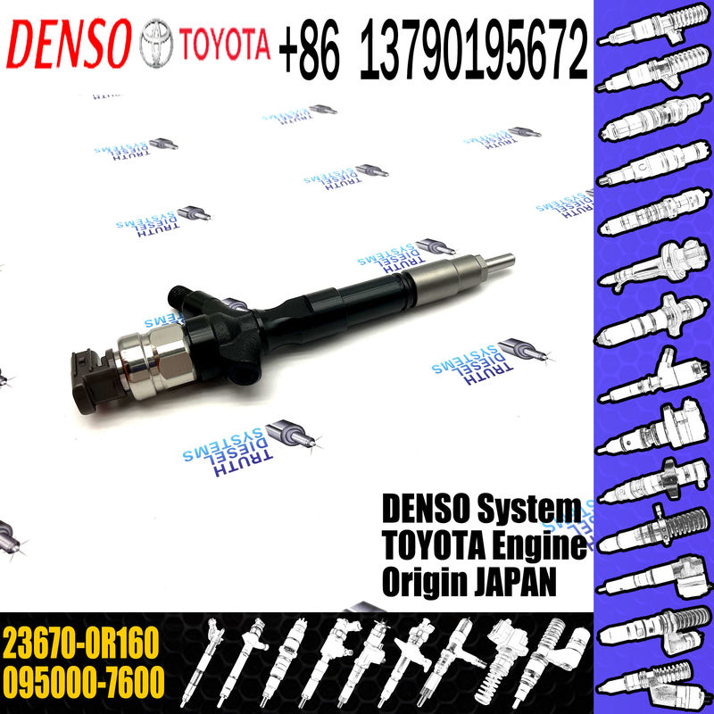 Fuel Injector 095000-7630 23670-0R170 095000-7600 23670-0R160 For ...