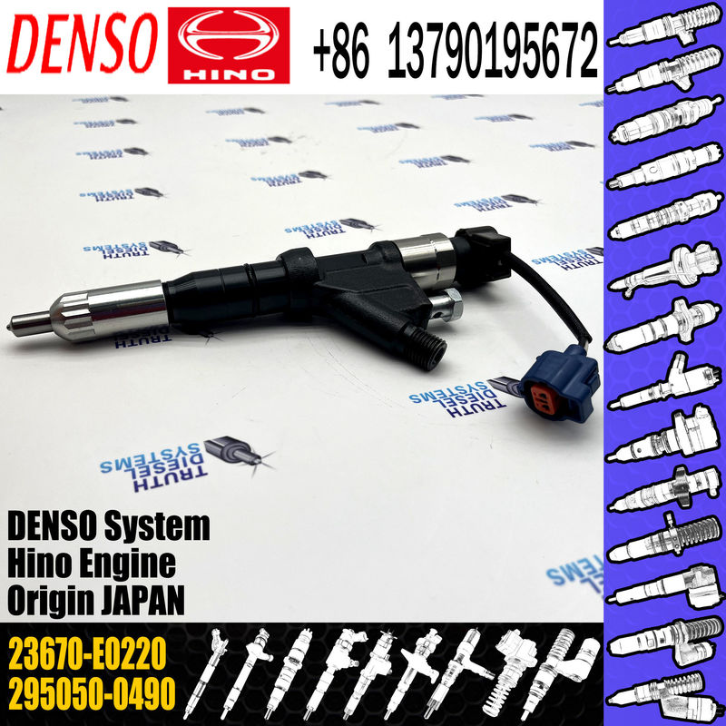 295050-0490 Denso Common Rail Injector For HINO Heavy Truck E13C Engine