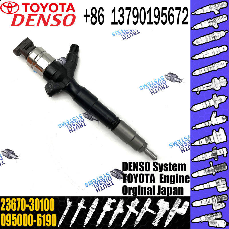 23670-30100 TOYOTA Fuel Injector Common Rail For TOYOTA HILUX 2KD-FTV ...