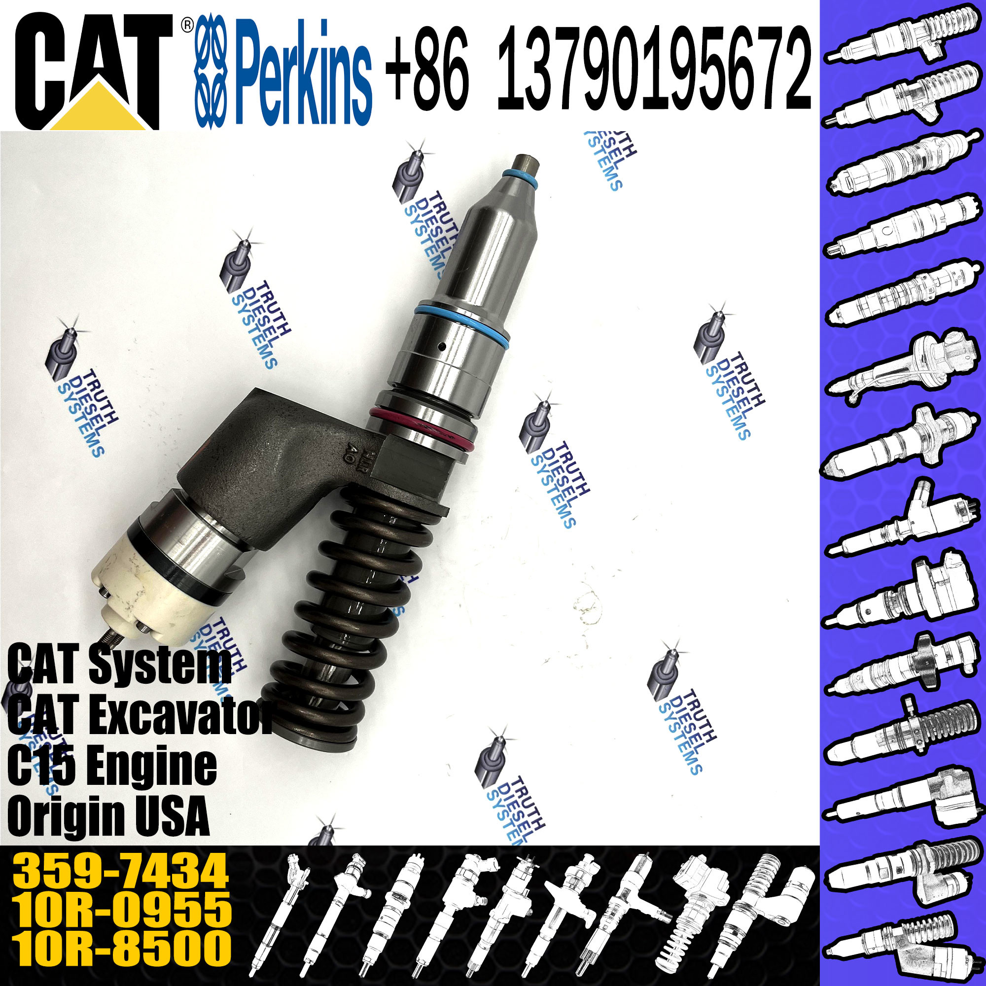 Industrial C15 Injector Fuel Pump