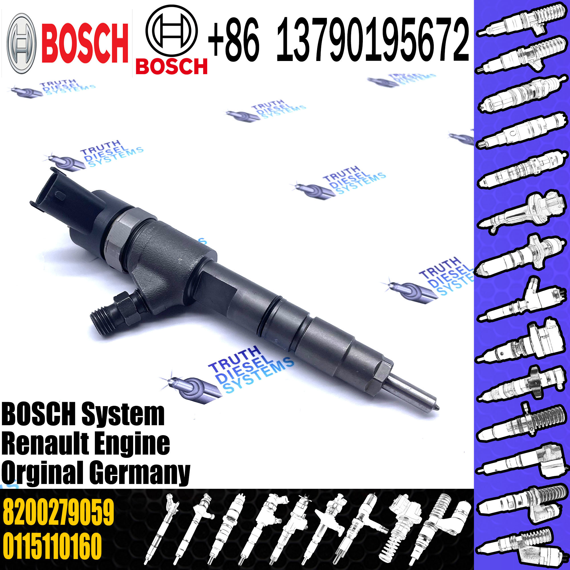 Renault Diesel Injector Parts