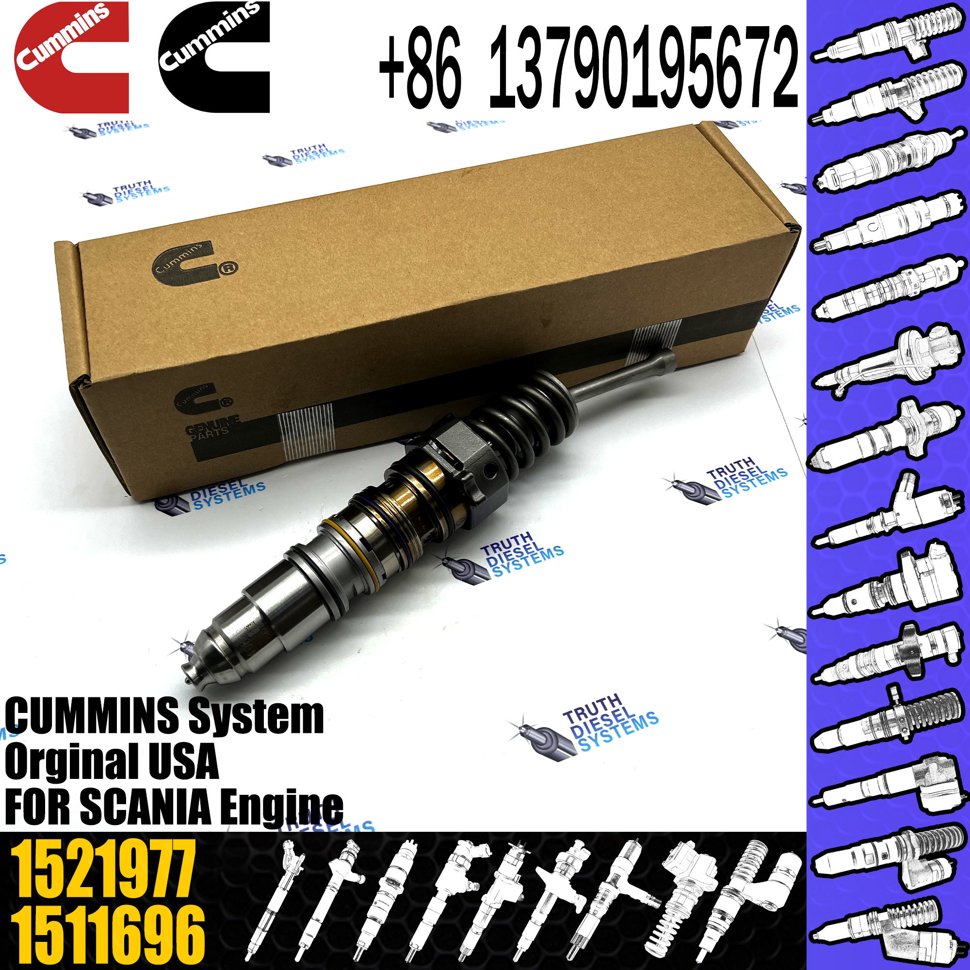 Fuel injection pump fuel injector 1521977 1846349 1511696 1473430 1431529