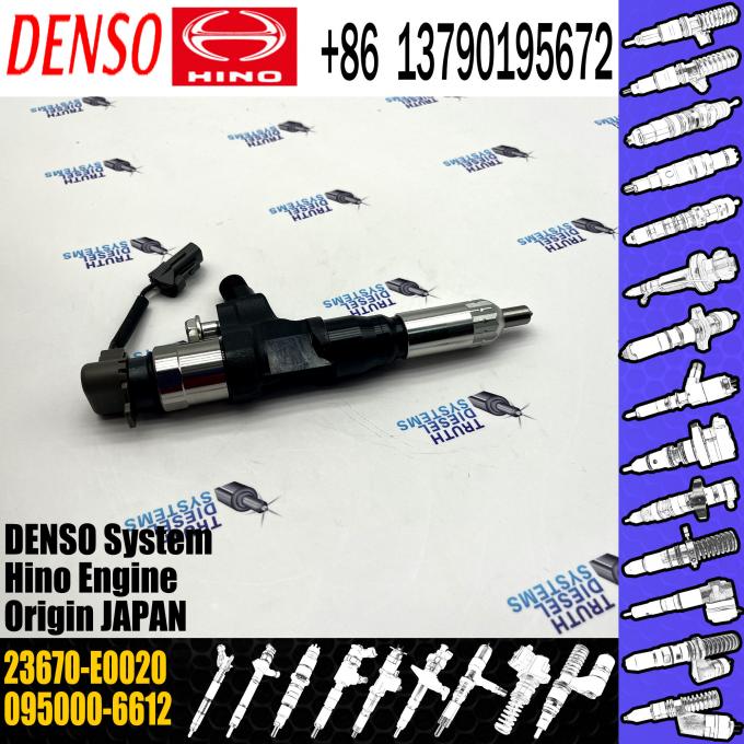0950006612 DENSO Diesel Injector 23670-E0020 For HINO Engine